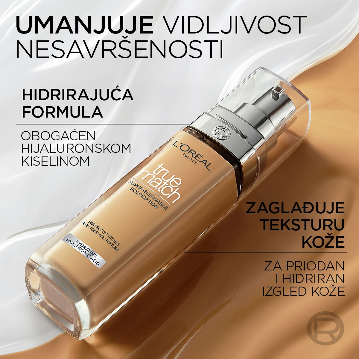 Loreal True Match puder sa hijaluronskom kiselinom | L'Oréal Paris